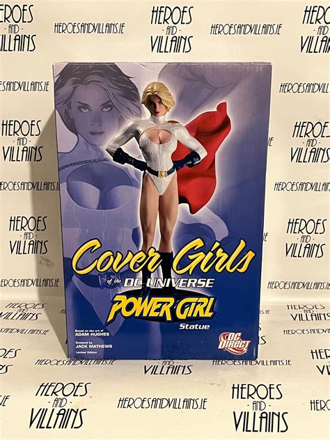 Dc Cover Girls Power Girl By Adam Hughes Statue Dc Direct 2012