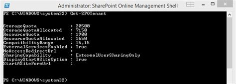 New Options In The Sharepoint Online Management Shell Powershell