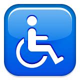 ♿ Wheelchair Symbol Emoji