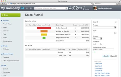 Bitrix CRM The First Free Collaborative CRM With Project Management Smallbizcrm