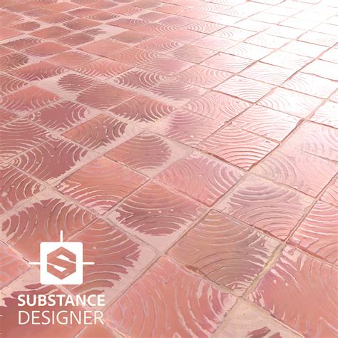 Artstation Floor Tile Material