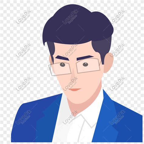 잘 생긴 가오 푸 잘 생긴 소년 기본 아바타 Png 일러스트 무료 다운로드 Lovepik