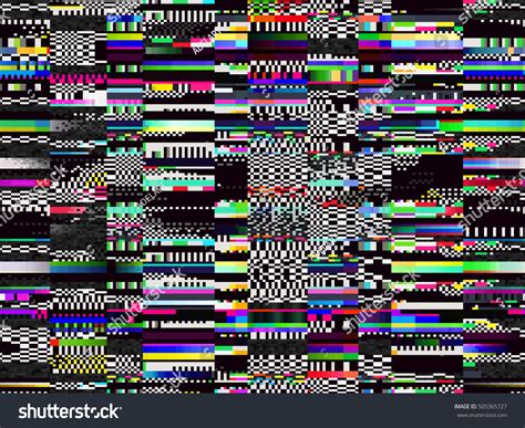 Glitch Background Computer Screen Error Digital Stock Vector Royalty Free 505365727 Shutterstock
