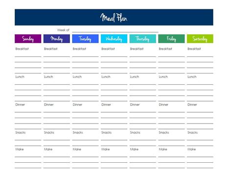 Meal Plan Template Excel Elegant Grocery List Template Excel