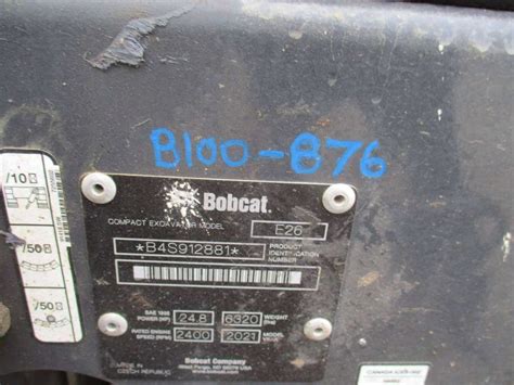 Bobcat E26
