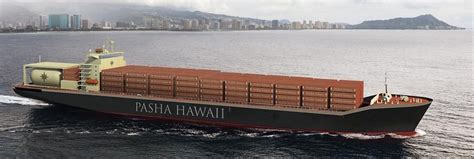Pasha Hawaii 1 Transporter Of Containers Cars Goods To Hawaii