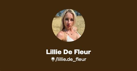 Lillie De Fleur Find Lillie De Fleur Onlyfans Linktree