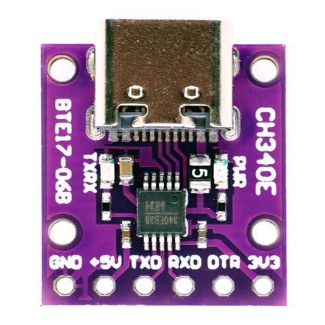 Ch340e Módulo Usb A Serial Ttl Uart Geek Factory