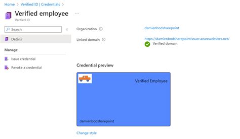 Issue Employee Verifiable Credentials Using Entra Verified Id And Aspnet Core Software
