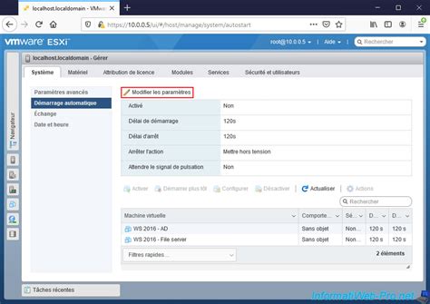Put The Vmware Esxi 67 Server In Maintenance And Manage The Automatic