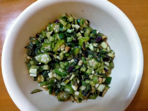 大葉となすときゅうりとオクラのだし レシピ・作り方 By 簡単が一番！ 楽天レシピ