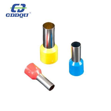 Terminal Tubular Wire Connector Insulated Cable Cord End Bootlace Ferrule Spade Terminal And