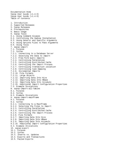 sqoop user guide pdf oracle database command line interface