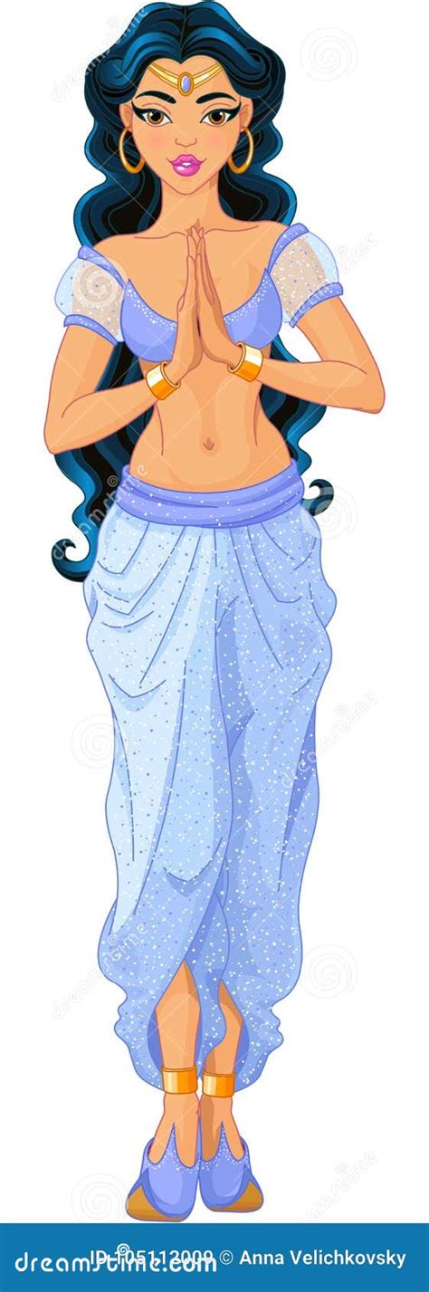 Princess Jasmine Stock Vector Illustration Of Magical