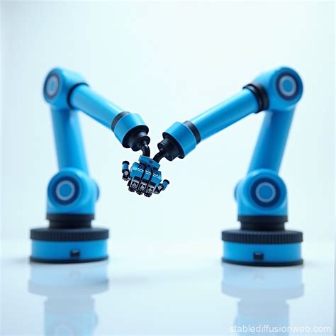 Industrial Robots Assembly Stable Diffusion Online