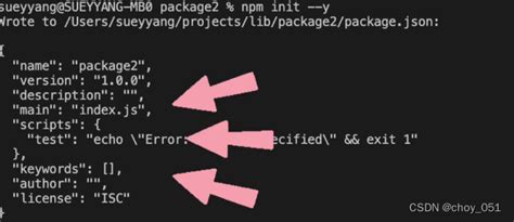 Packagejson里有哪些基础配置？packagejson配置 Csdn博客