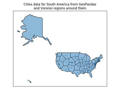 Python Dividing North America Into Pieces Stack Overflow