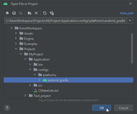 deploying kanzi applications to android kanzi framework 3 9 7