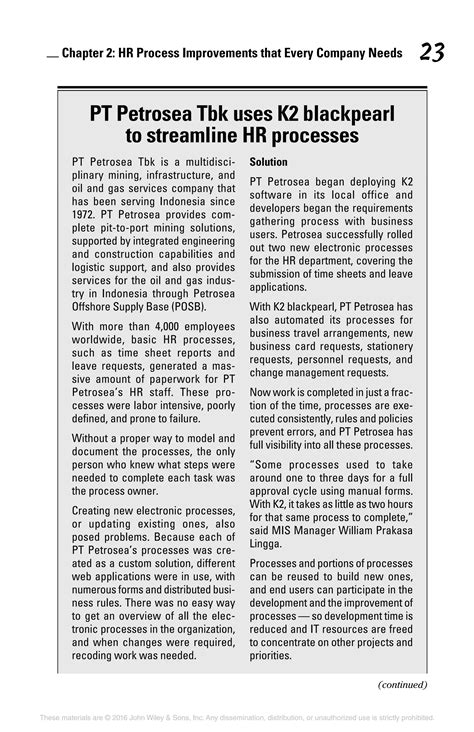 Hr Process Efficiency For Dummies Artofit