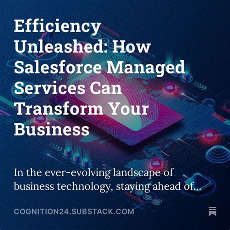 Salesforcemanagedservice Efficiencyrevolution Cognition24 Cognition24