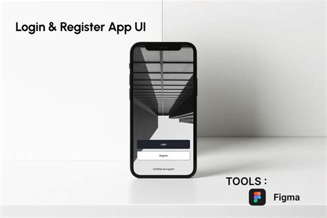 Login And Register App Ui Figma