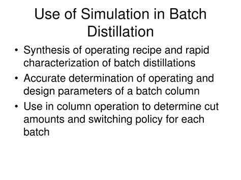 Ppt Batch Distillation Powerpoint Presentation Free Download Id172190