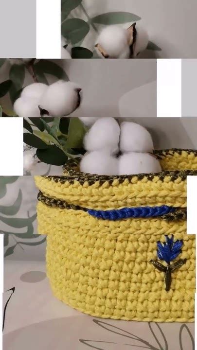 🔹Моё творчество 🔸Корзины ручной работы🔹 Youtube