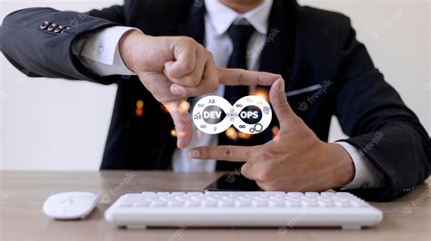Premium Photo Devops Methodology Development Operations Agil