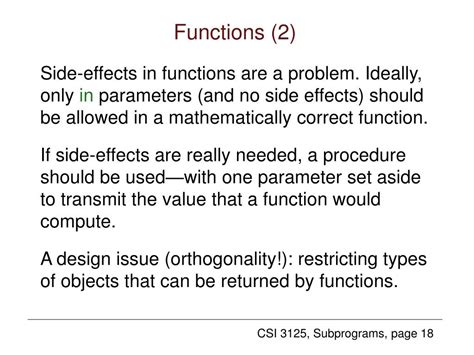 Ppt Subprograms Powerpoint Presentation Free Download Id525696