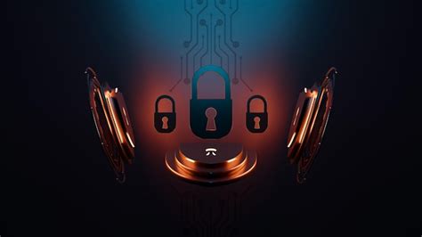 Premium Photo Protection Network Security Computer And Safe Your Data
