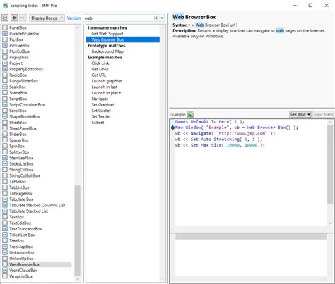Adding A Browser Interface In A Jmp Dashboard Jmp User Community