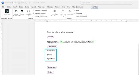 dynamic signers word add in titan docs