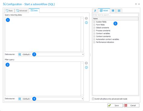 Start A Subworkflow Sql Webcon Bps