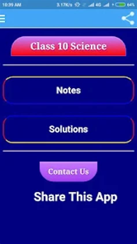 Class 10 Science Notes And Sol For Android Download