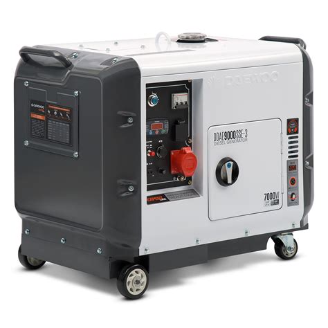 Agregat prądotwórczy diesel DAEWOO DDAE 9000SSE-3 - Toptech