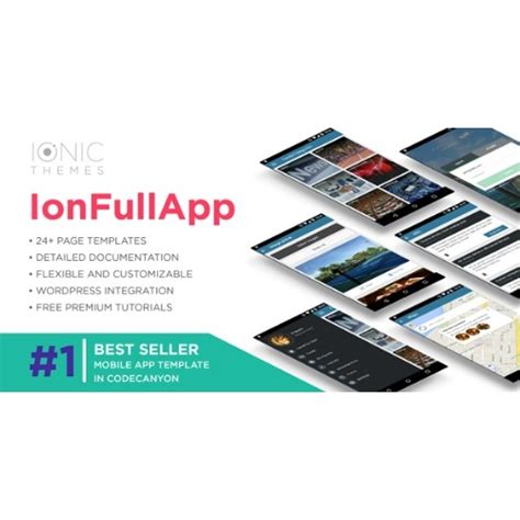 IonFullApp Full Ionic Template Cordova Plugins At 3 49 Only WPSHOP