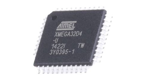 atxmega32d4 au microchip 8bit avr avr xmega microcontroller 32mhz