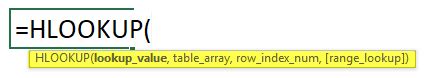HLOOKUP Examples Various Examples Of HLOOKUP In Excel