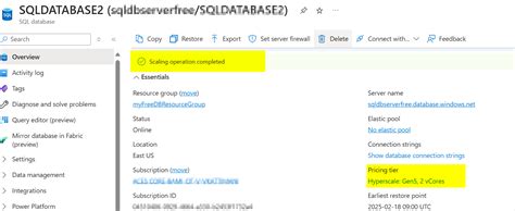 Sql Database Reserved Vcores Microsoft Qanda