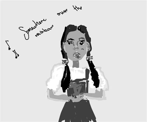 Dorothy Sings Somewhere Over The Rainbow Drawception