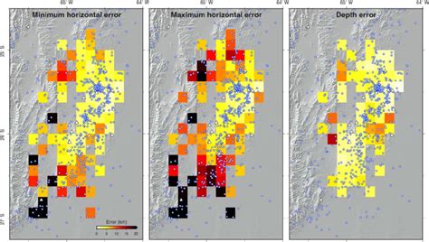 Quality Of The Strategy Earthquake Dataset Locations With Event