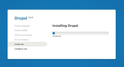 how to manually install drupal on a server inmotion hosting