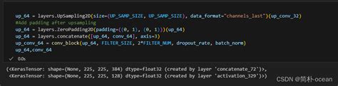 深度学习 A `concatenate` Layer Requires Inputs With Matching Shapes Except