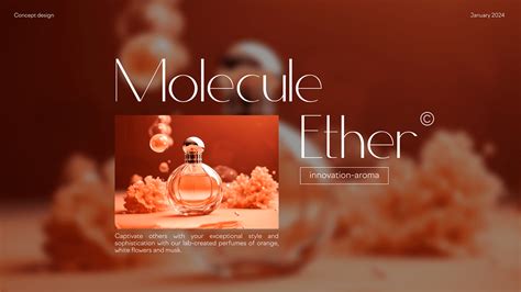 Perfume Molecule Ether E Commerce Website Behance