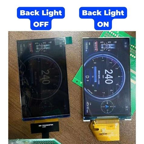 Inch Transflective LCD MIPI X Sunlight Readable