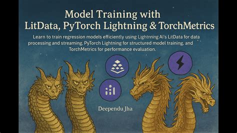 model training with litdata pytorch lightning and torchmetrics a