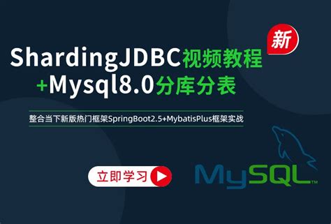 新版架构师系列 shardingjdbc分库分表mysql数据库实战