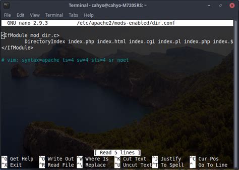 Install Apache2php Dan Mysql Di Linux Mint 191 Secure Instrument
