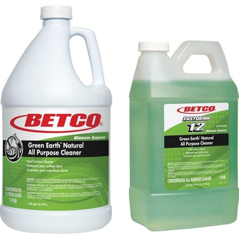 Betco Green Earth Natural All Purpose Cleaner Concentrate 67 6 Fl