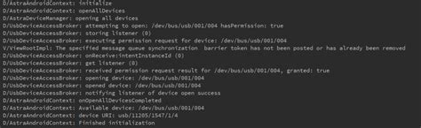 Can T Access Stream Using Astra SDK Android Getting Started Orbbec Community Forum